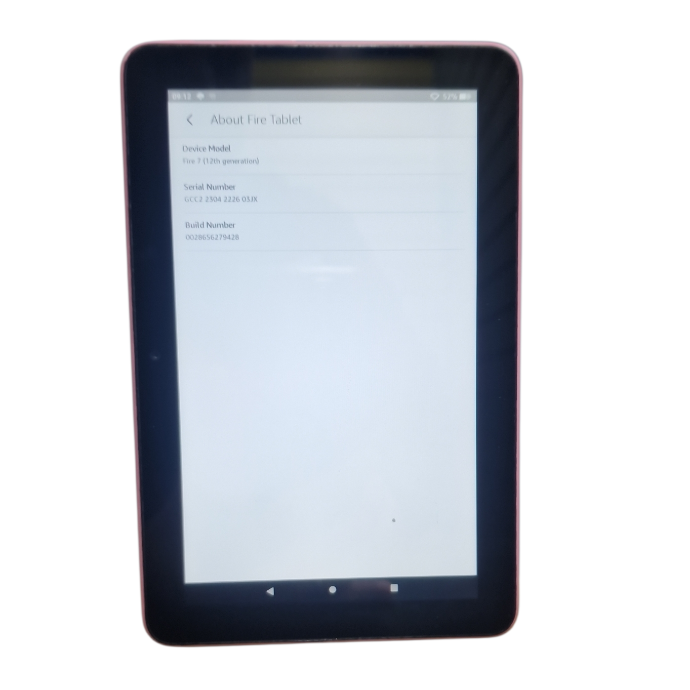 Pre-owned Amazon Fire 7 16GB 12TH Generation 7" Tablet Works Perfect ...